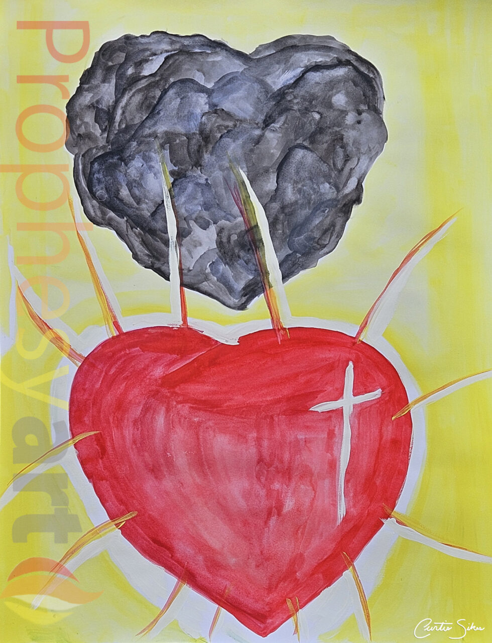 A New Heart - ArtDevotions - First Love - Christian art - Jesus ...